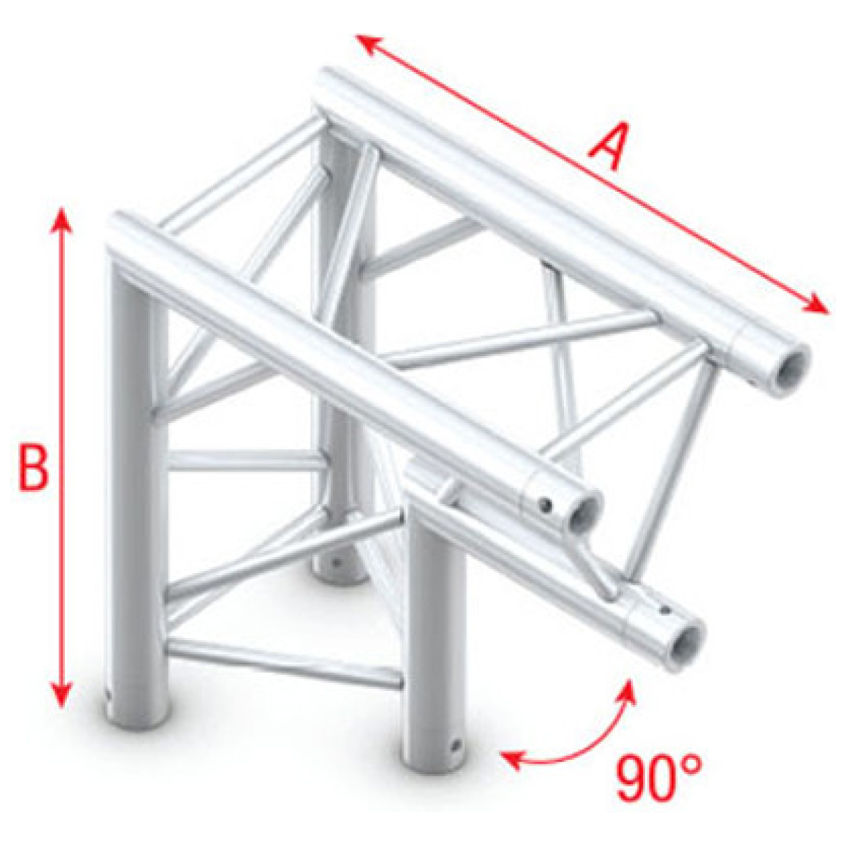 Milos Pro-30 F Truss - Corner apex down - 500 mm - Colt Schela ...