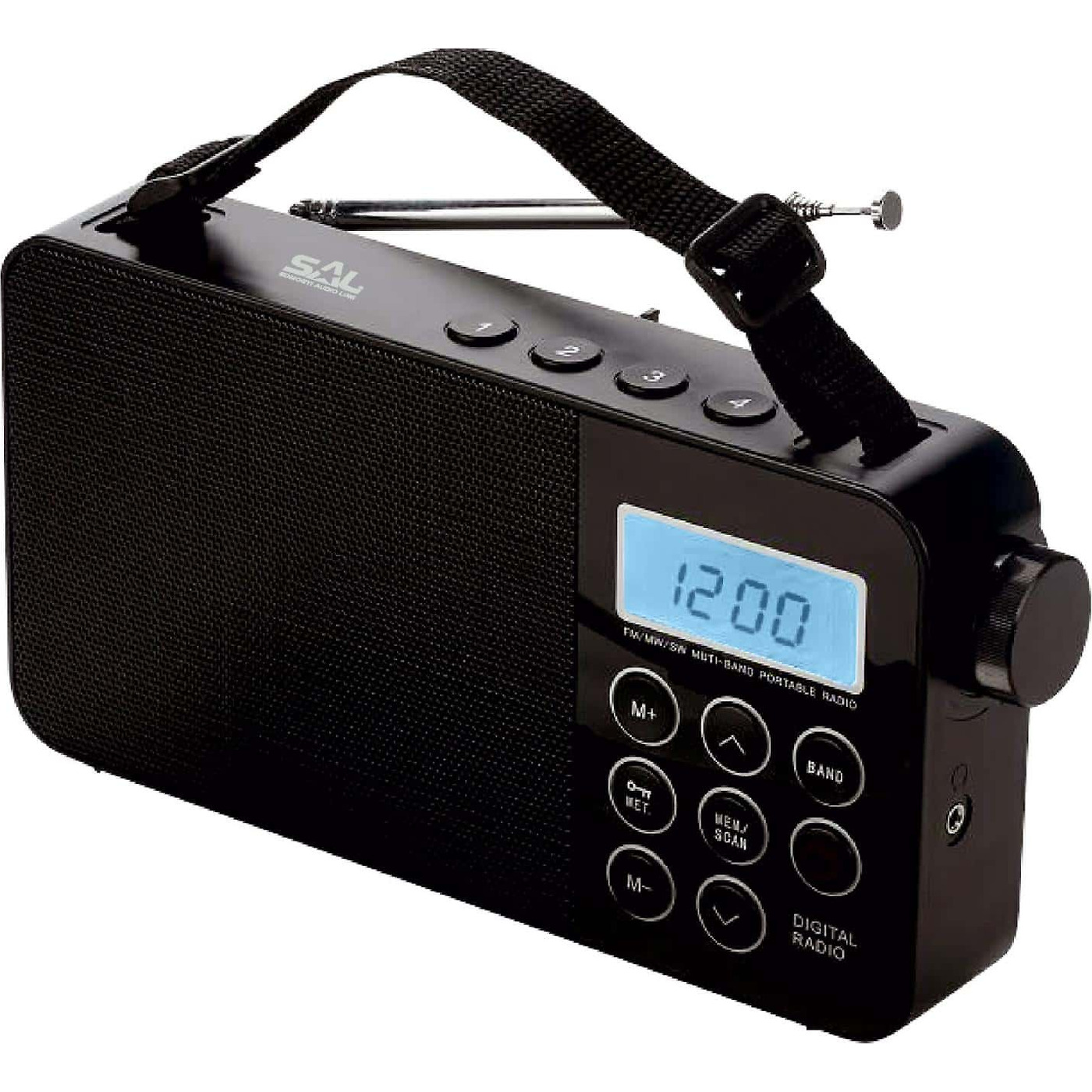 Radio portabil SAL RPR 3LCD, 3 benzi - Eldarom